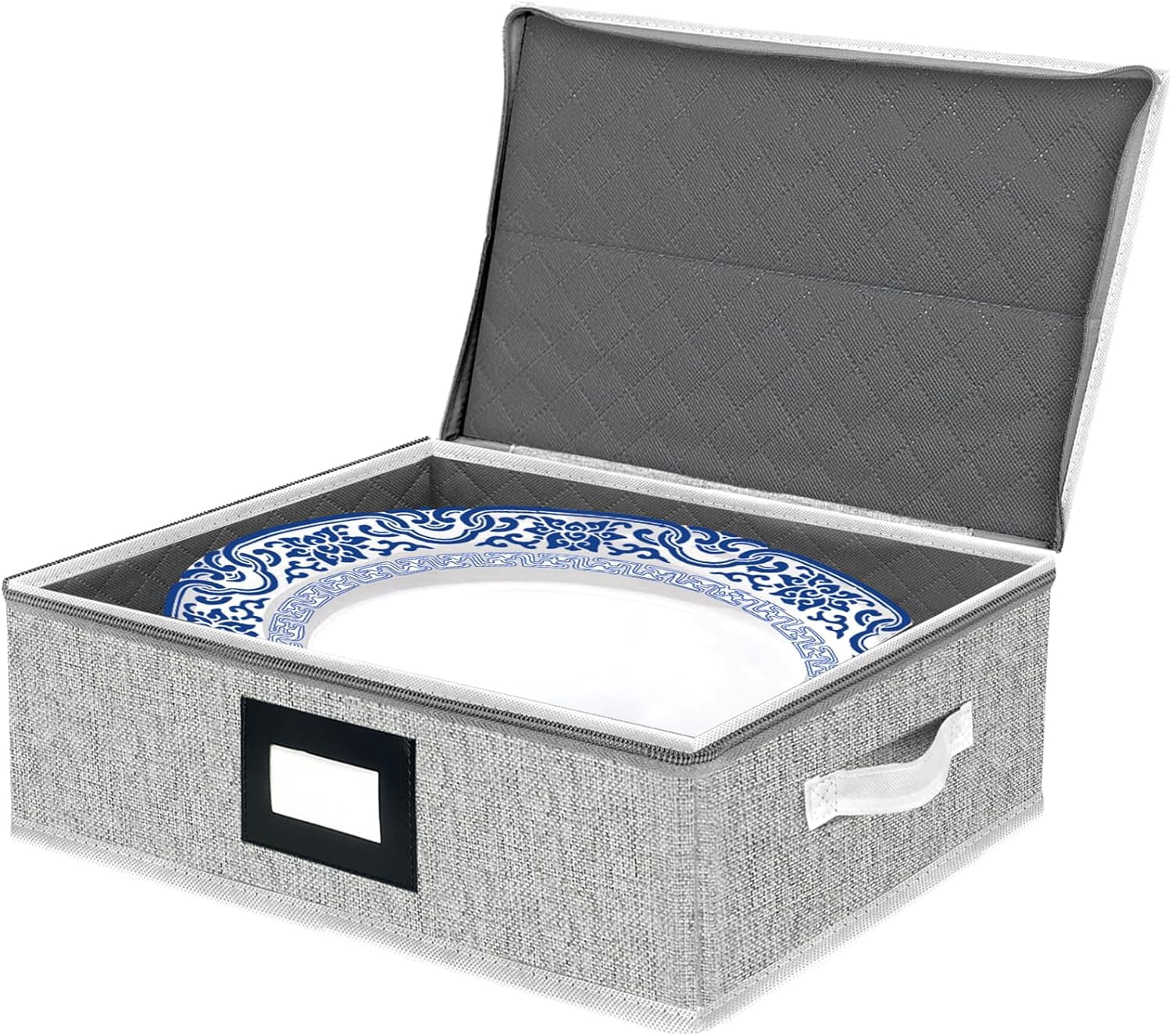 Highcool Platter Storage Case Box, Hard Storage Containers, 5 Felt ...
