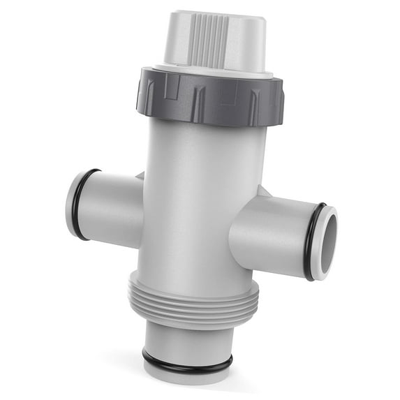 Highcool Pool Fittings Dual Split Hose Plunger, Pool Parts Shut-Off ...