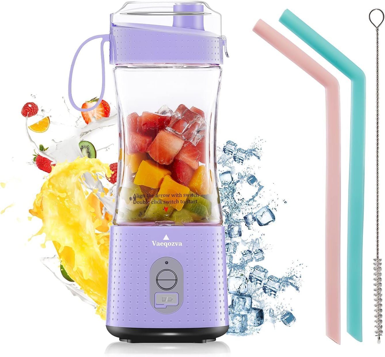Highcool Portable Blender for Sha and Smoothies Vozva Mini Blender ...
