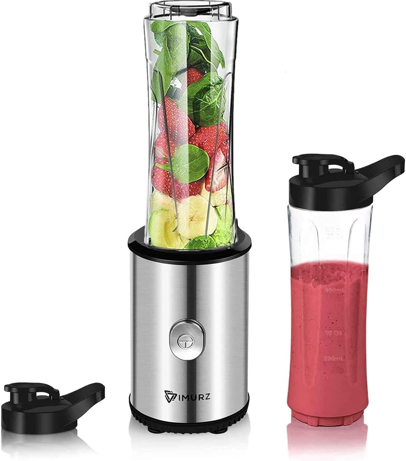 Highcool Portable Blender & Smoothie Maker Personal Mini Blender ...