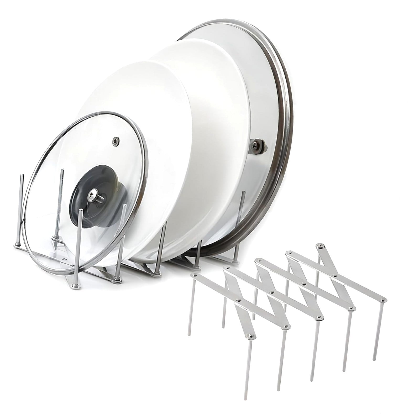 Highcool Pot Lid Organizers, to Store Houseware, Plate Rack While ...