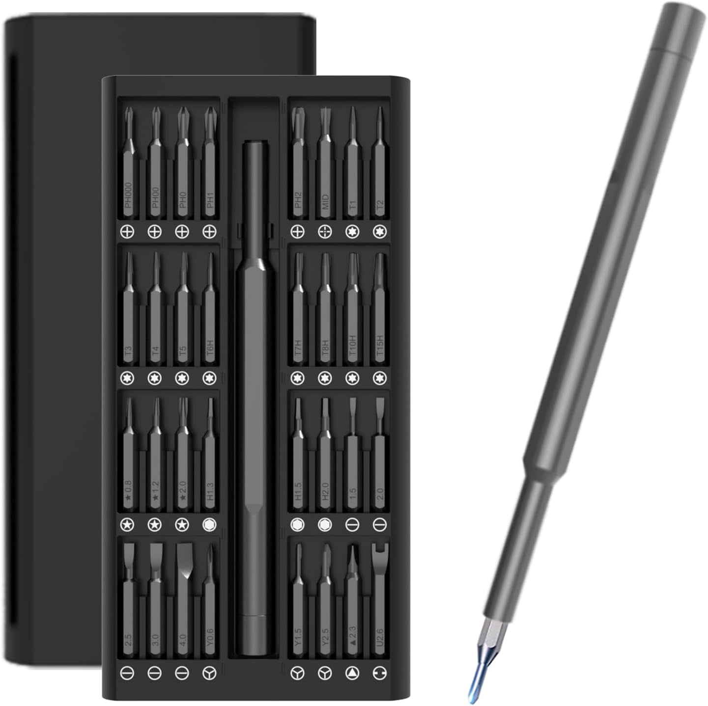 Highcool Precision Screwdriver Set 33-In-1 Small Screwdriver Set,Mini ...