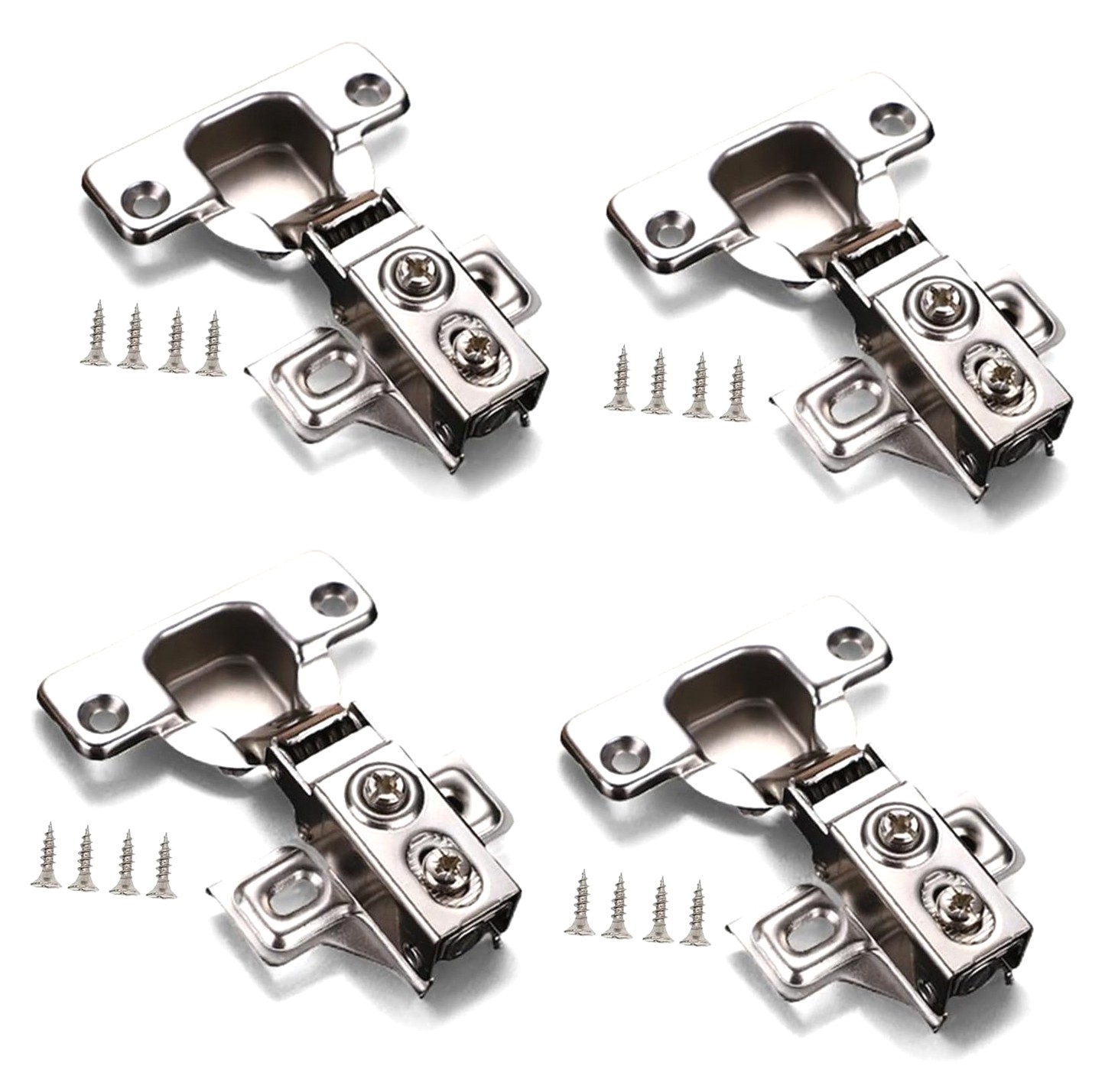 Highcool Premium Soft Close Hinges, Half Overlay Cabinet Hinges for ...