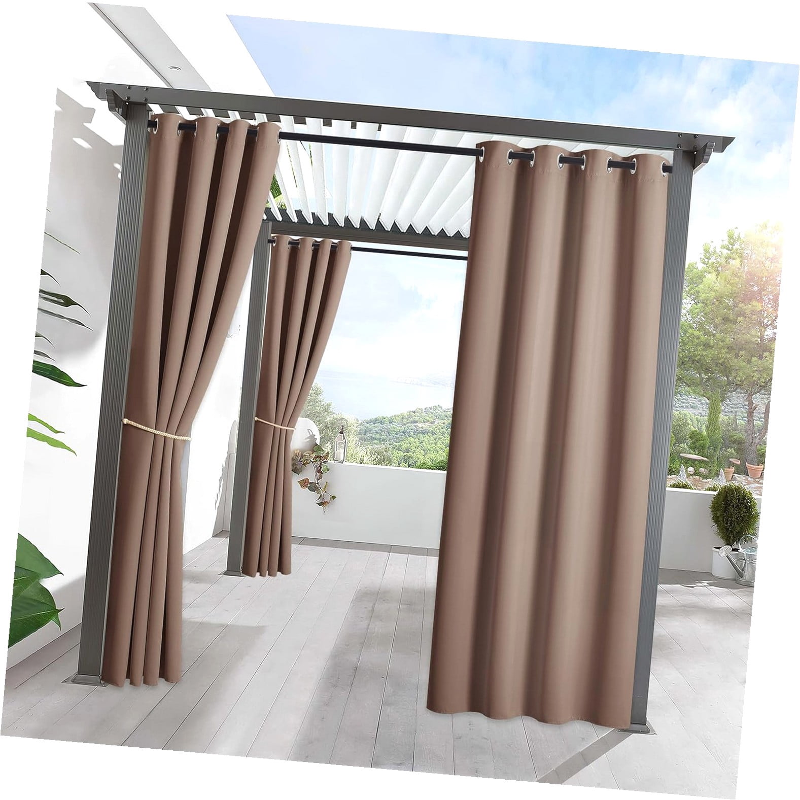 Highcool curtains, UV Privacy Blinds for Tent Temporary Door Garage ...