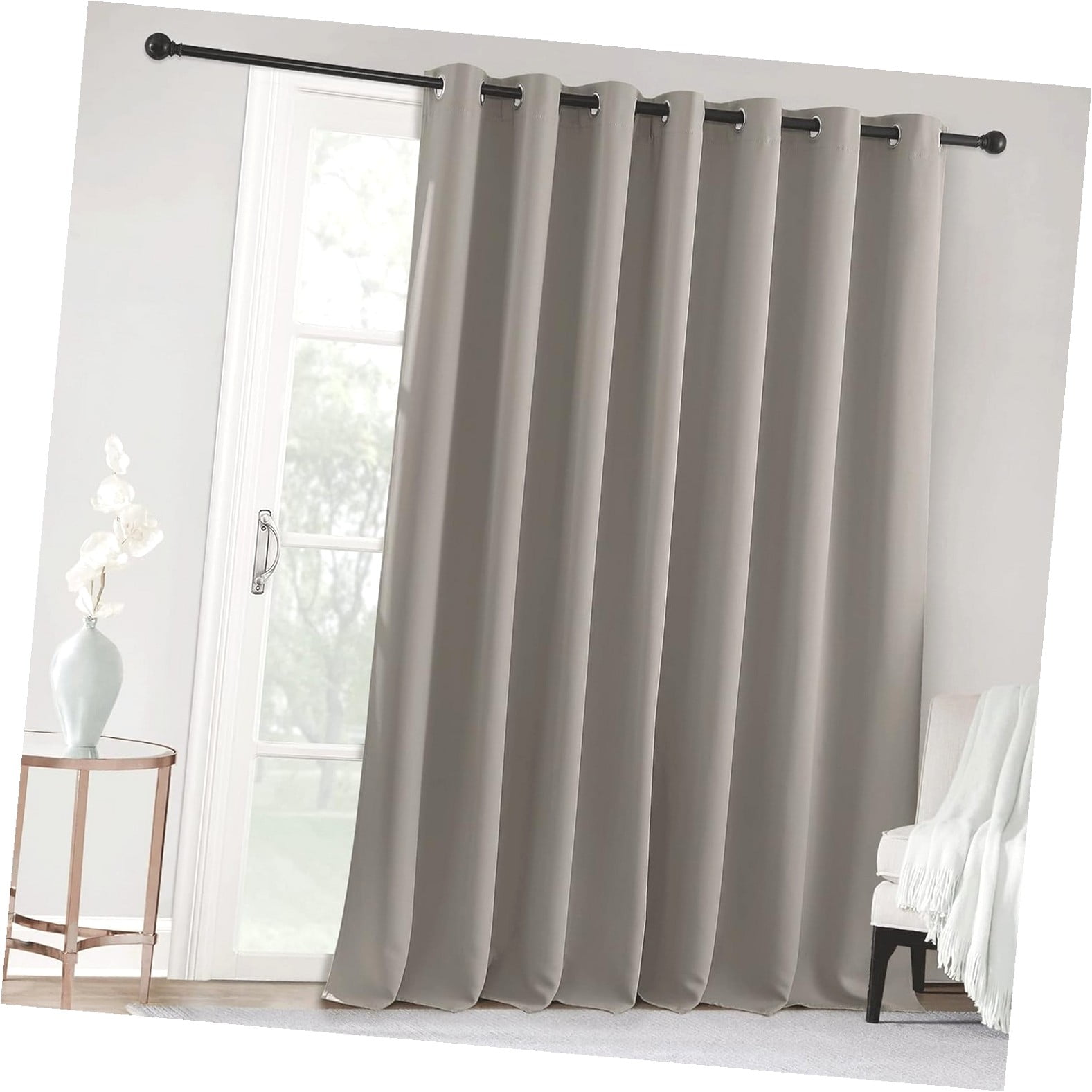 Highcool RYB Sliding Door Curtains for , Thermal Insulating Privacy ...