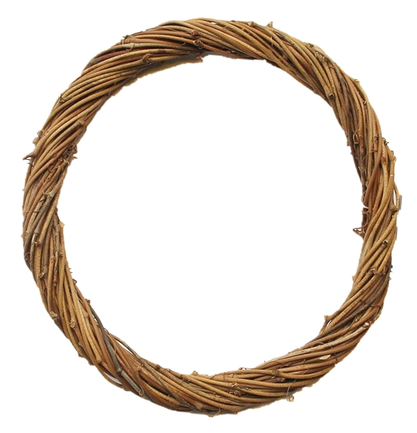 Highcool Rattan Wreaths, Vine Wreath Christmas Craft Rattan Wall ...