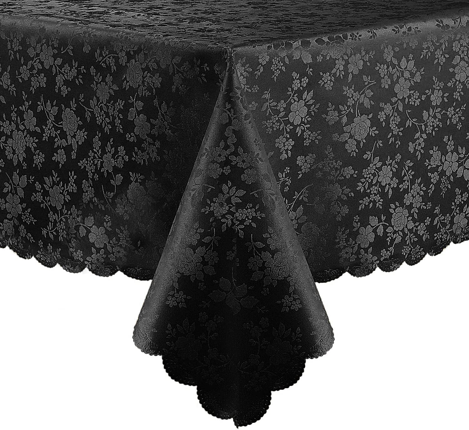 Highcool Rectangle Table Cloth, Waterof Heavy Duty Vinyl Tablecloths ...