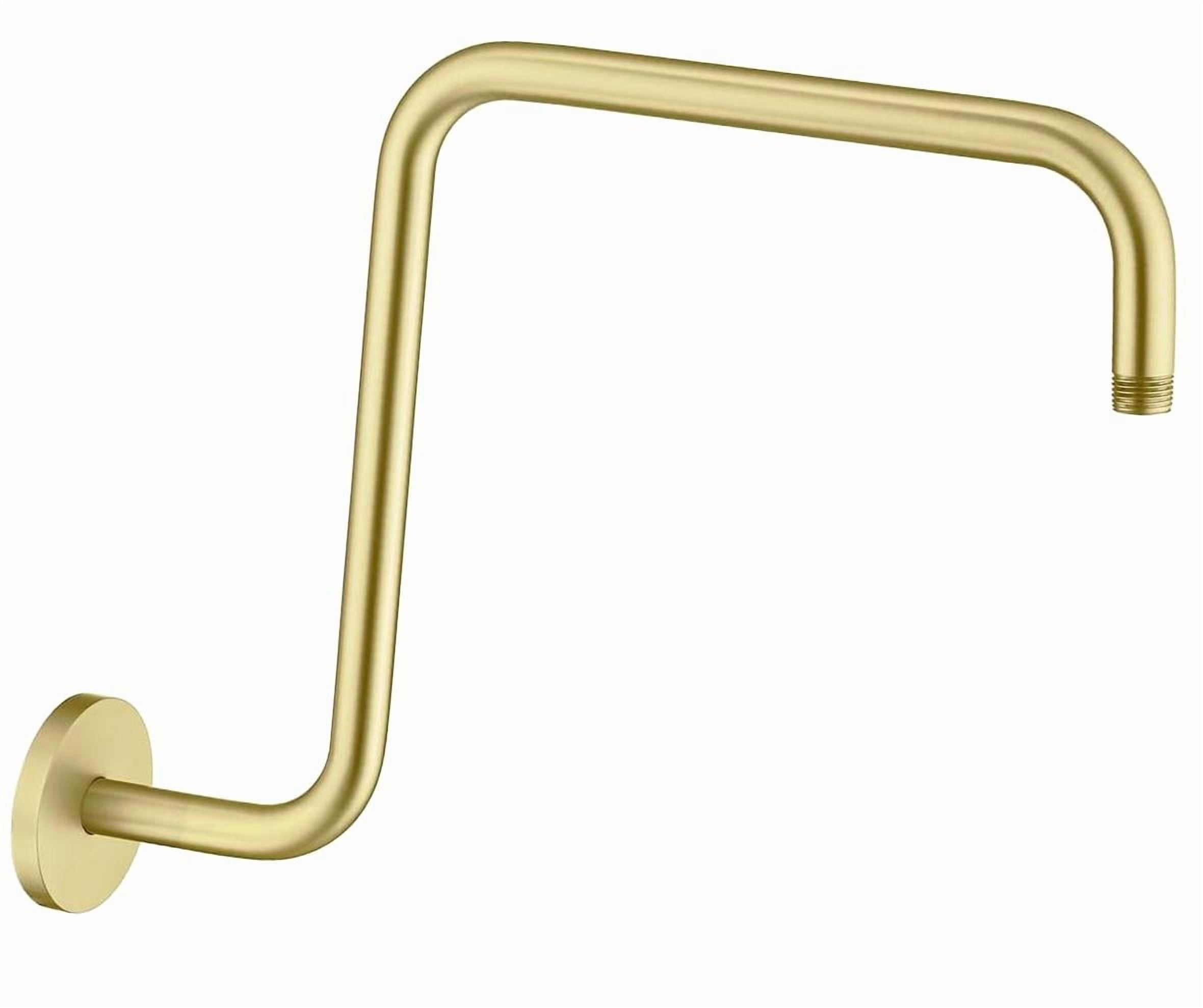 Highcool Riser Pipe,Goose Neck Shower Arm 13 Inch Extension Arm with ...