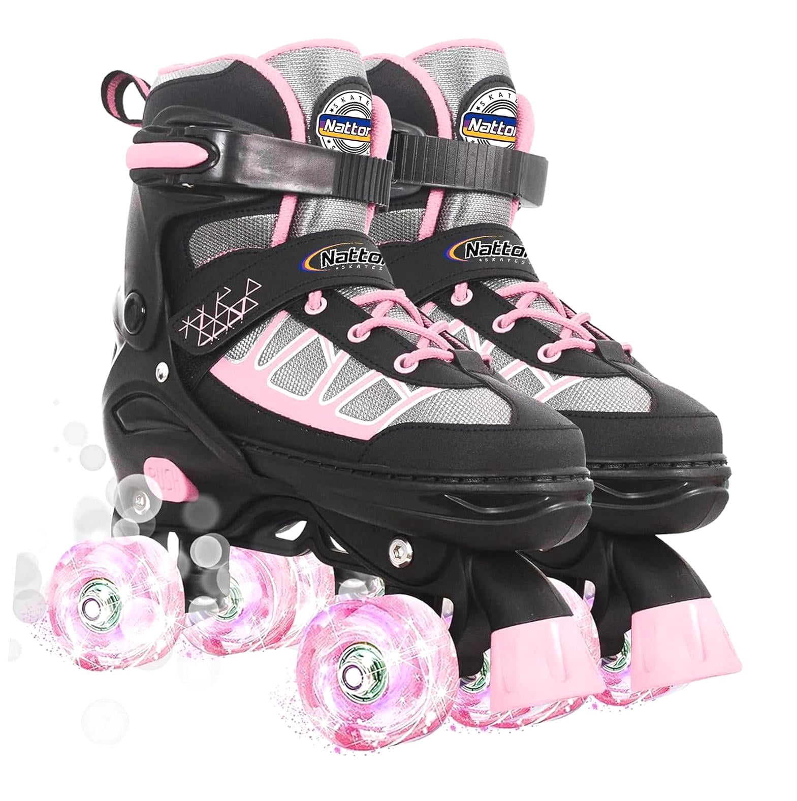 Highcool Roller Skates for Boys and Girls, 4-Size Adjustable ...