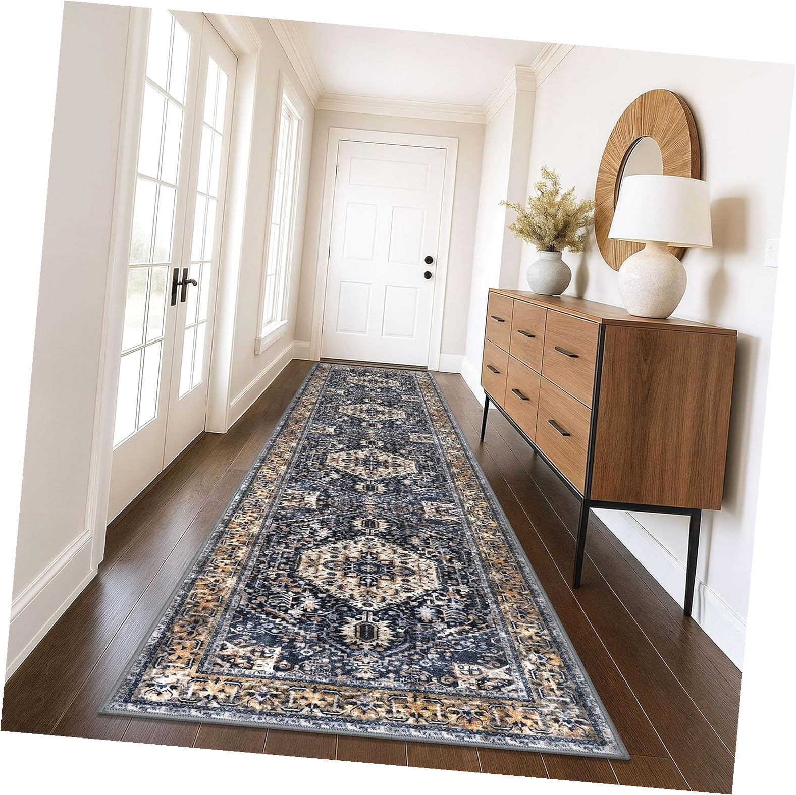 Highcool Runners for Hallways 3x12 Ft Extra Long Washable Kitchen Thin ...
