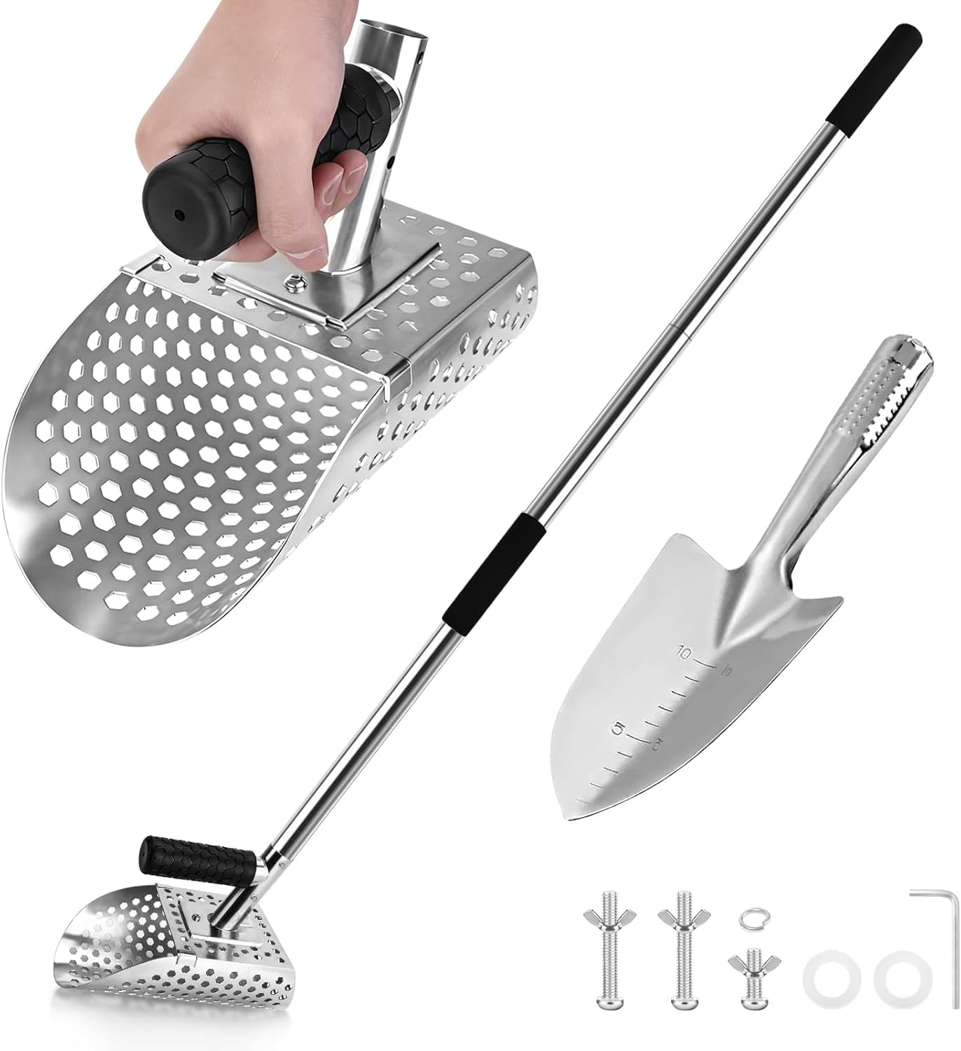 Highcool Sand Scoops for Metal Detecting, Beach Metal Detector , Sand ...