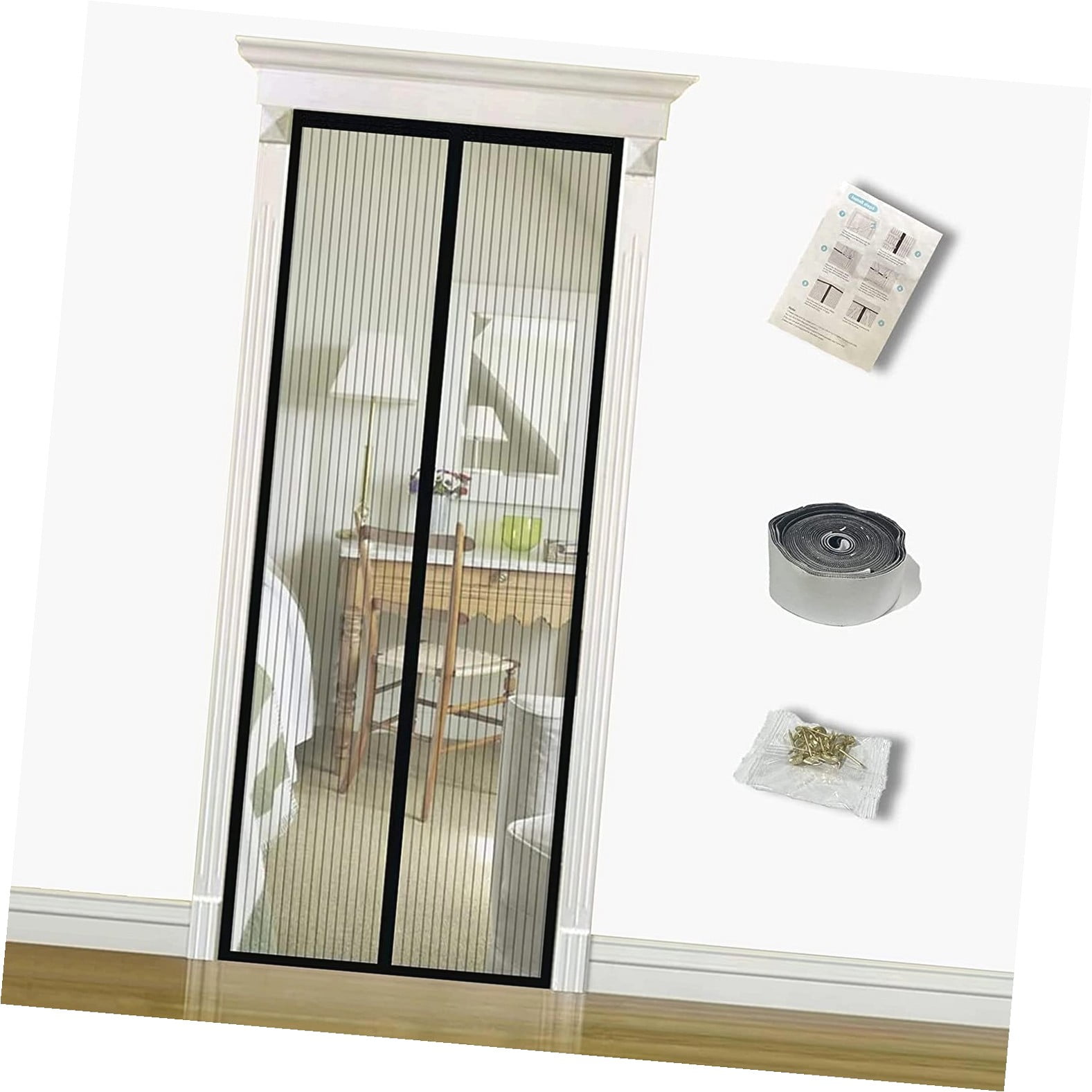 Highcool Screen Door, Bottom Weighted Screen Door with Door Dimensions ...