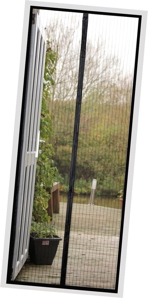 Highcool Screen Door, Optional Sizes Door Screen, Quick Closure, Fully ...