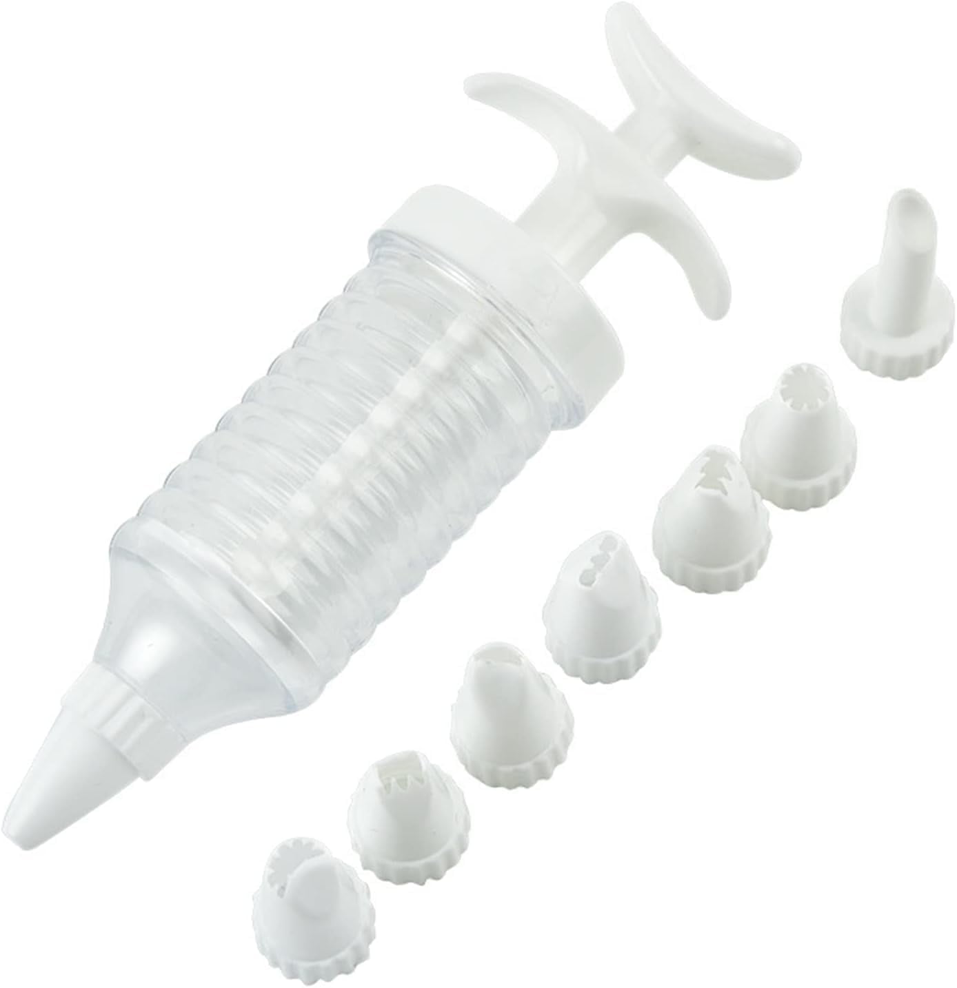 Highcool Set of Pipe Nozzles with Couplers, 8 Pieces Plastic Baking ...