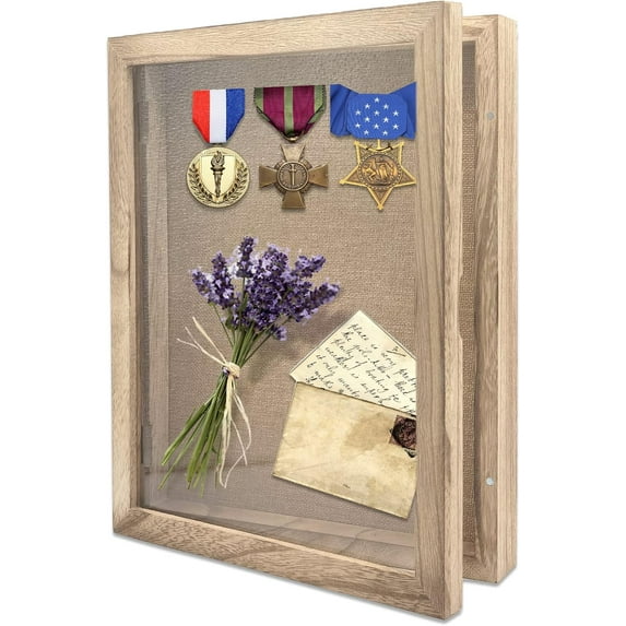 Highcool Shadow Box Frame 11x14, Shadow Box Display Case with Linen ...