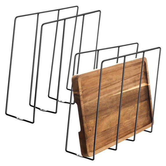 Highcool Shaped Cookie Sheet Organizer for Cabinet Baking Sheet ...