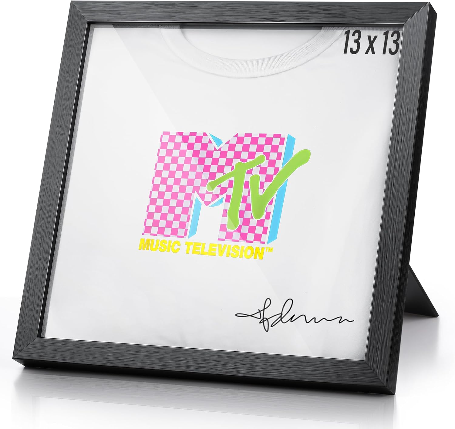 Highcool -Shirt Display Frame, 13" 13" Wood -Shirt Frame with 98% ...