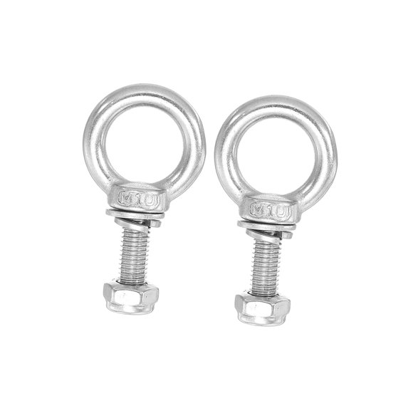 Highcool Shoulder Bolts, M10x30 Male Thread with Screw Nut Gasket Flat ...