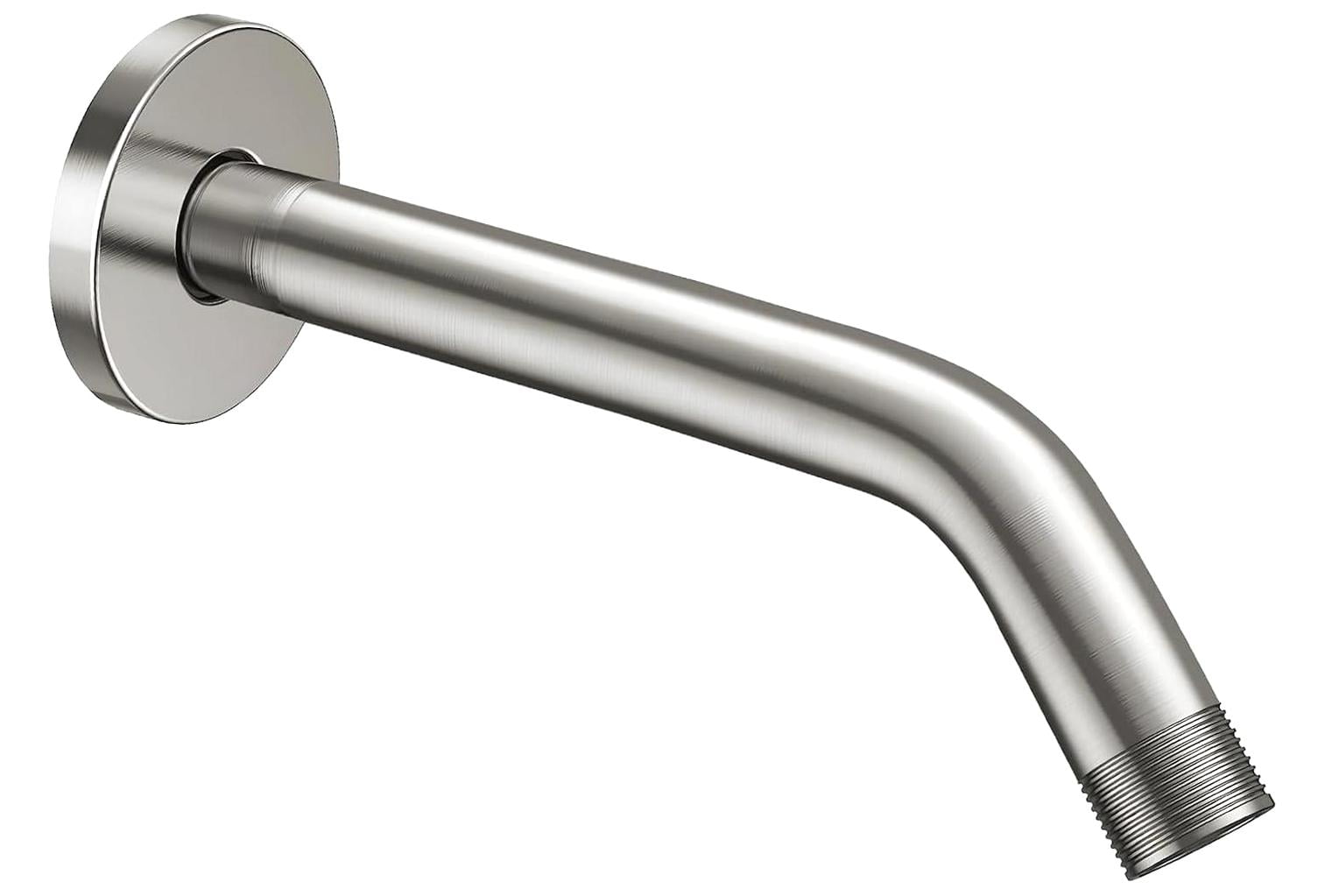 Highcool Shower Arm with Flange and Tape, 6-Inch Wall Mounted Shower ...