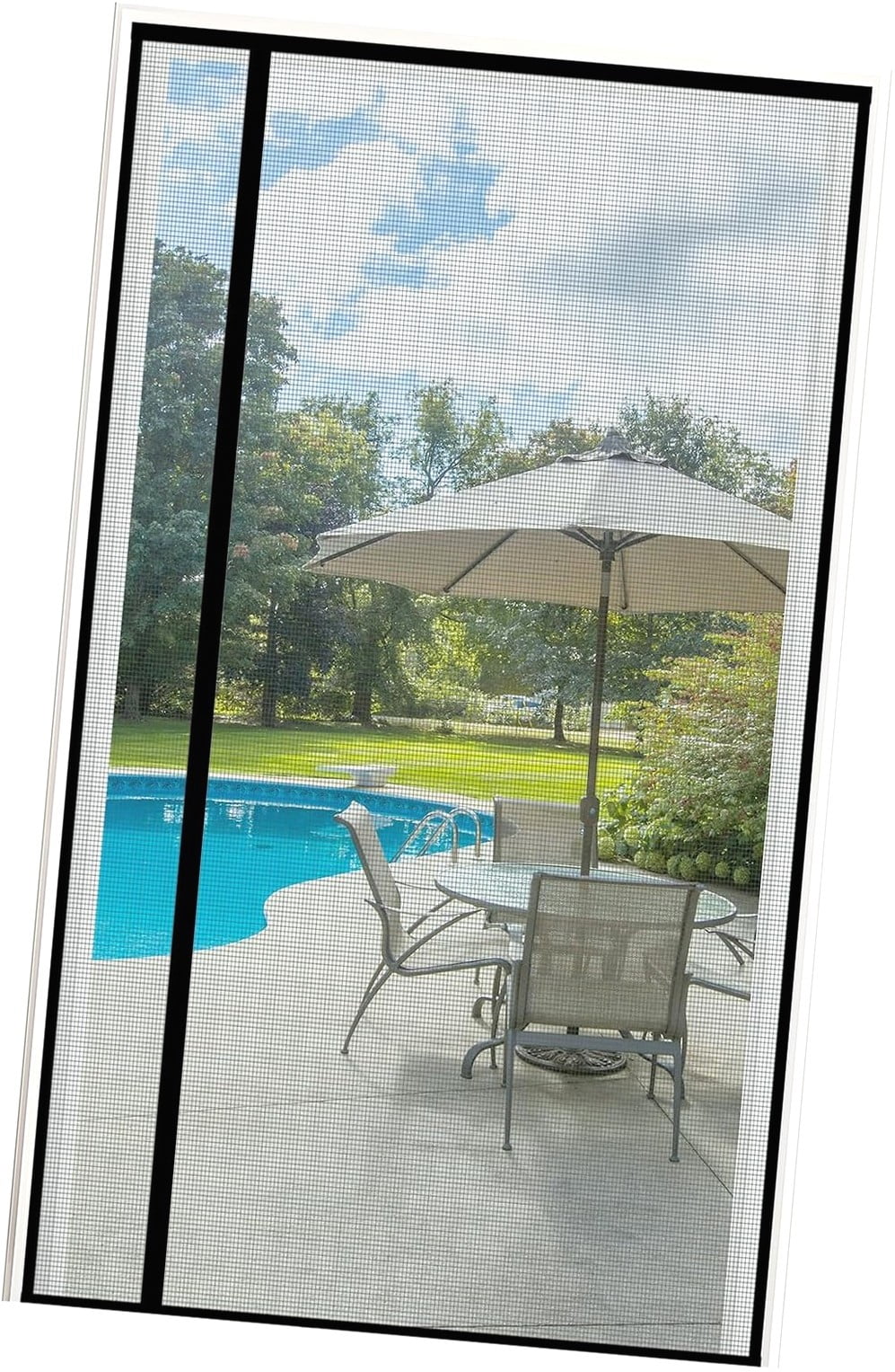 Highcool Side Opening Screen Door, Door Size 40 96 Reversible Left ...