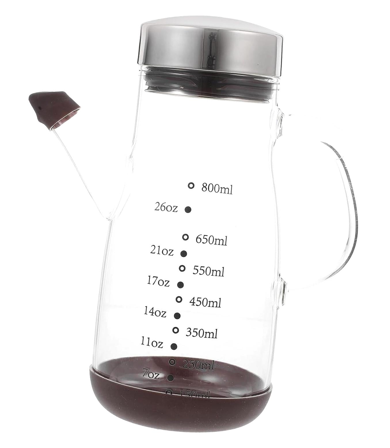 Highcool Single Glass Oiler Large Volume Storage Bottle, Ceramic Oil ...