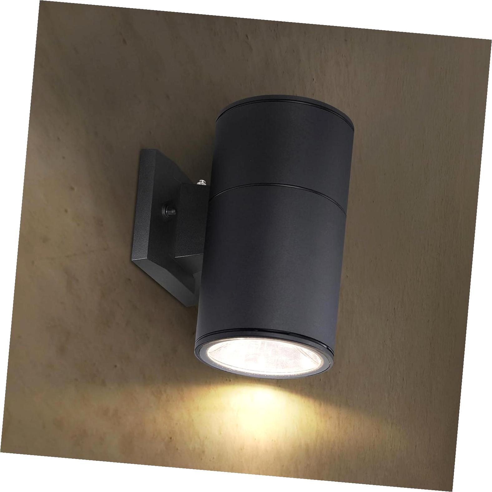 Highcool Single Light Dusk to Dawn Wall Fixture | 60W E26 Bulb Socket ...