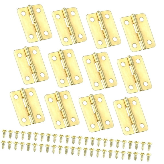 Highcool Small Butt Hinges 1 Inch, 12-Pack Jewelry Box Hinge with ...