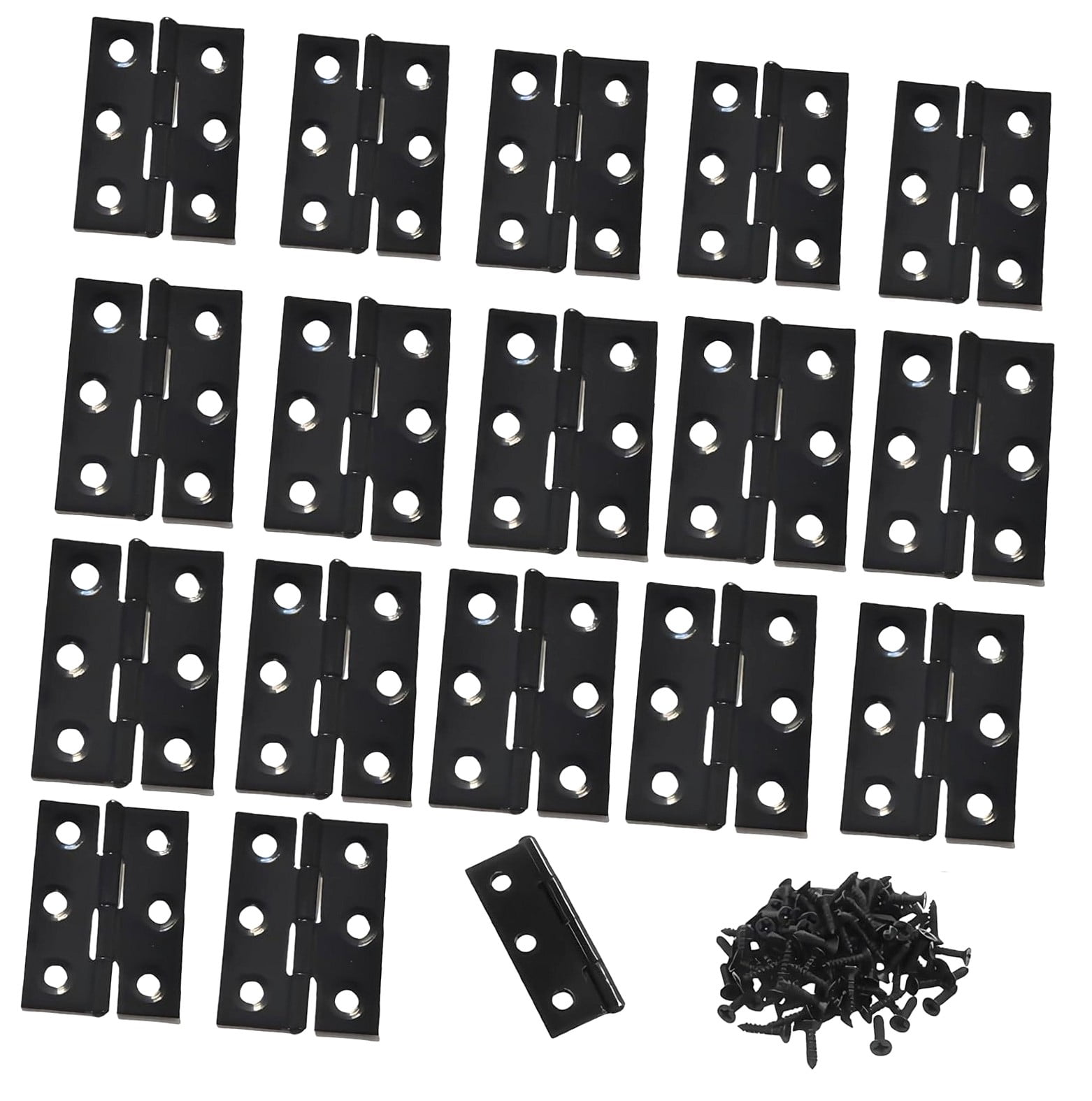 Highcool Small Hinges for Wooden Box, Steel Butt Folding Small Hinge ...