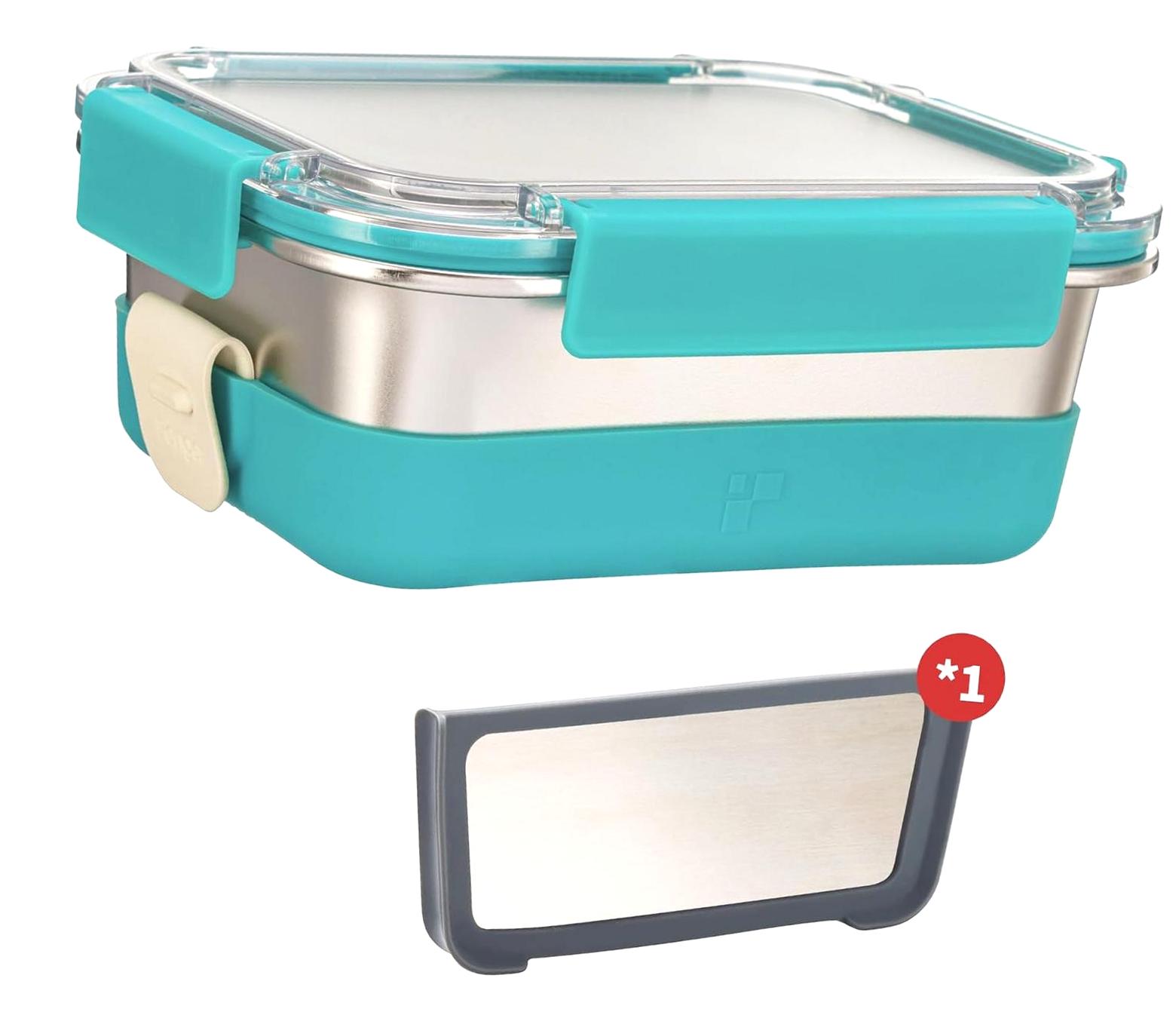 Highcool Stainl Steel Lun Box with Silone S//Food Storage Containers ...