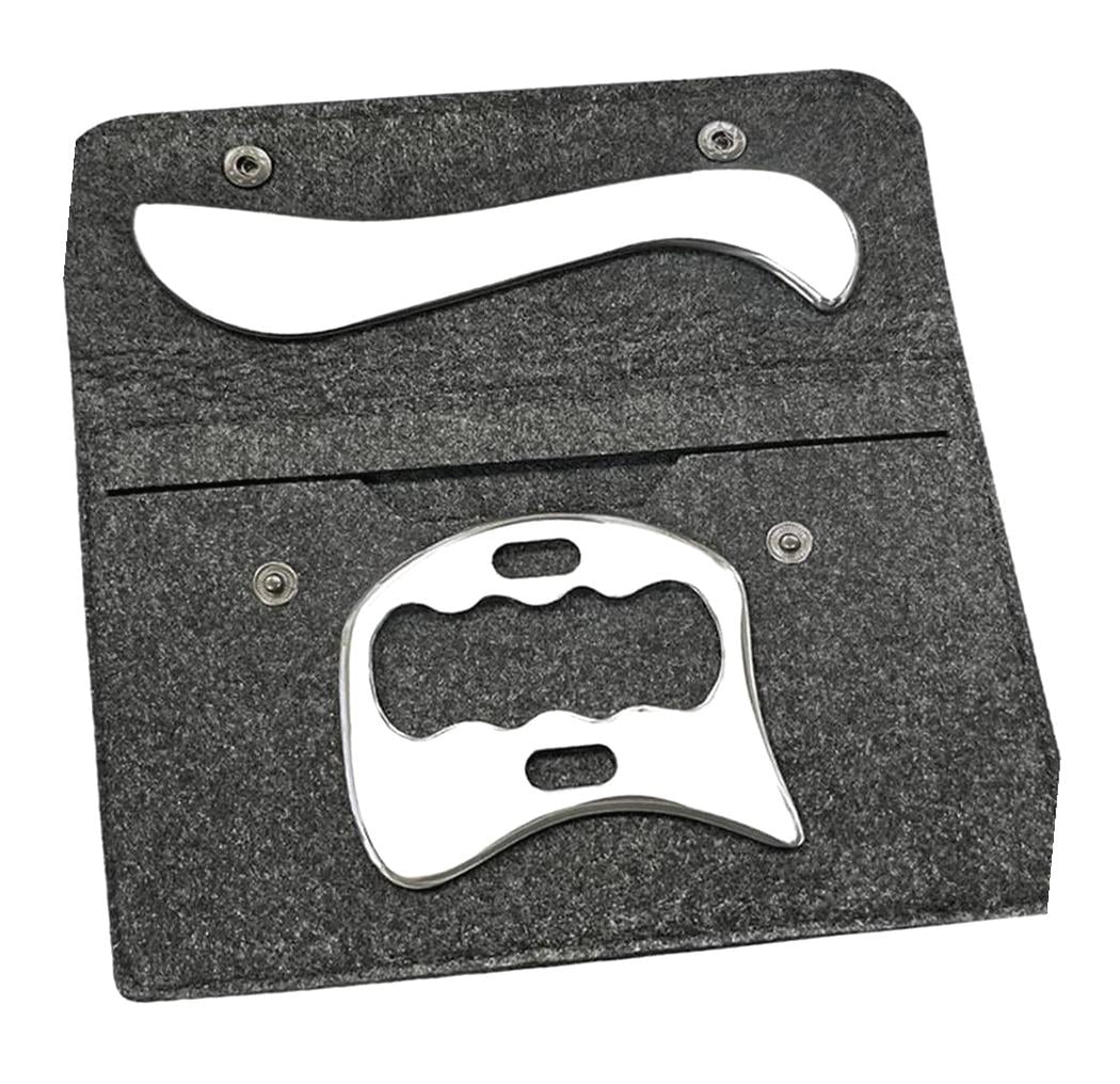 Highcool Stainless Steel Gua Sha Tool - Muscle Scraper for Soft Tissue ...
