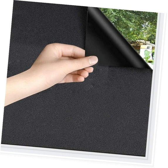 Highcool Static Cling Complete Privacy Window Film Cover 100% Light No ...