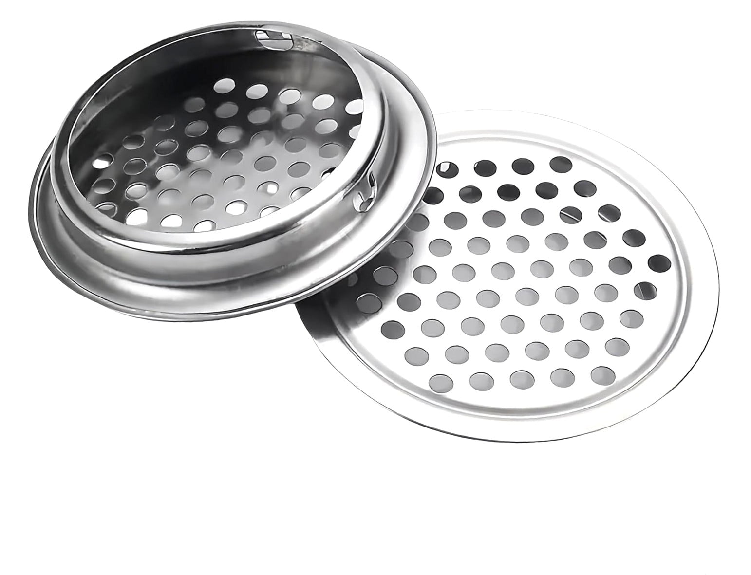 Highcool Steel Soffit Vents 53mm Circular Round Hole Air Vents for ...