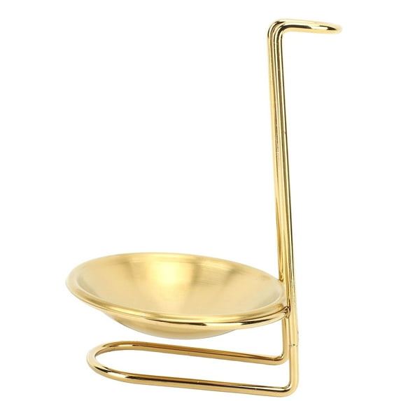 Highcool Steel Soup Ladle Holder, Upright Spoon Ladle Rest Kitchen ...