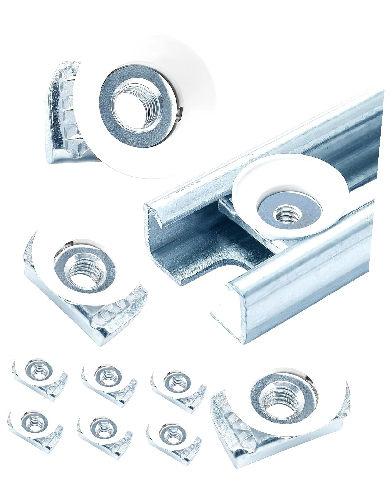 Highcool Strut Channel Cone Nuts, Galvanized Nuts, Cone Nut for 1-5/8 ...