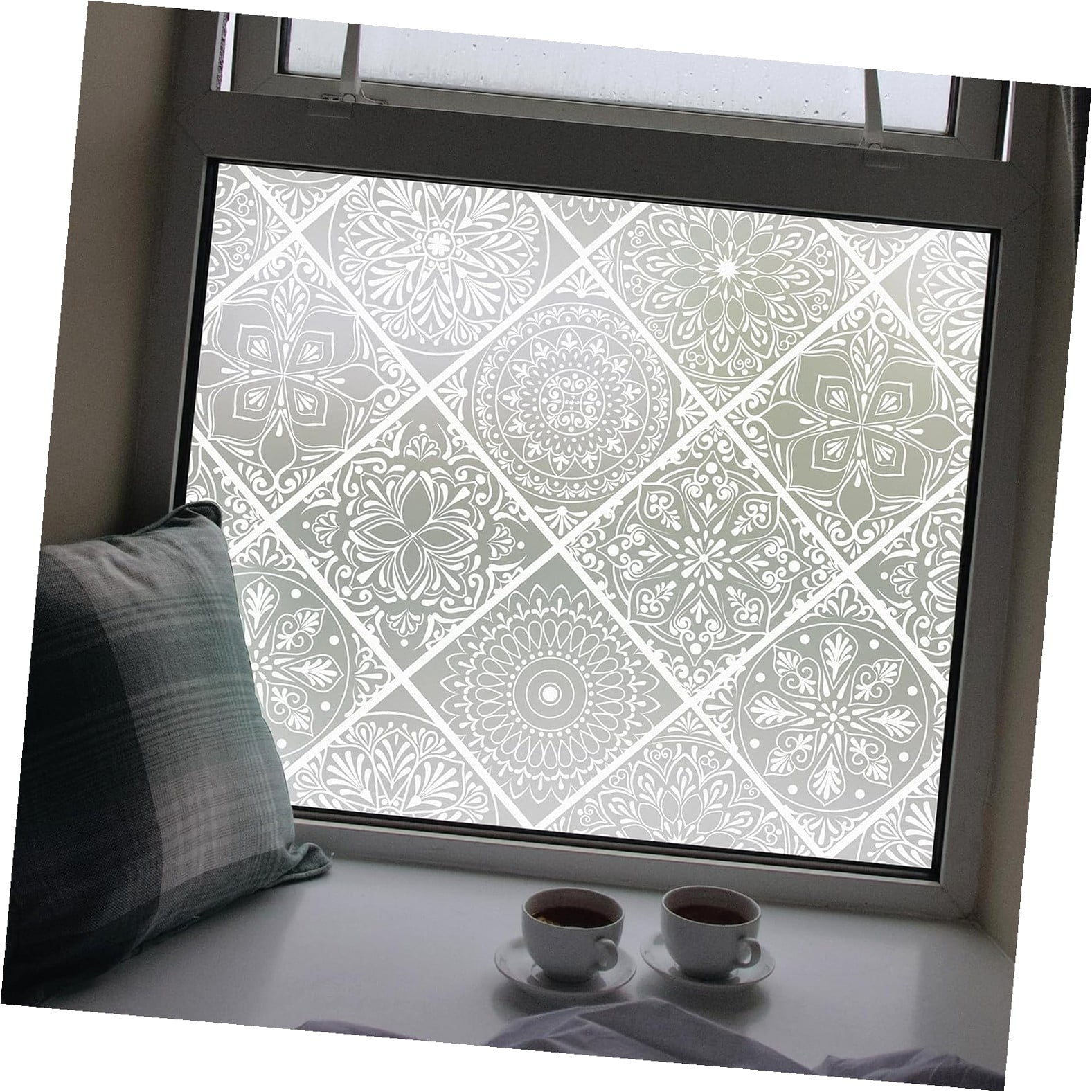 Highcool Style Window Film with Installation Kit, Window Privacy Film ...