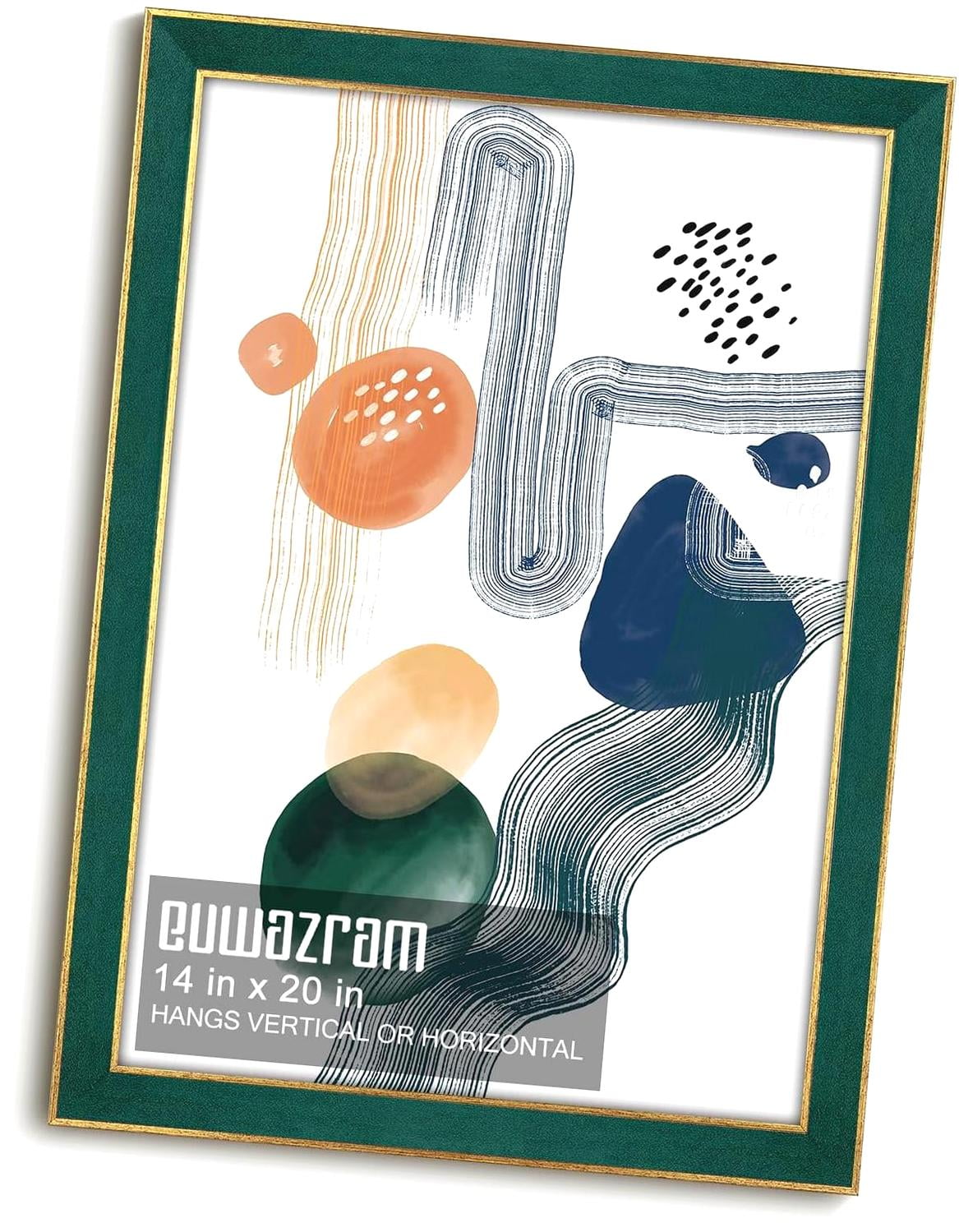 Highcool Suede 14x20 Frame - Individual Frame, Holiday 14 x 20 Display ...