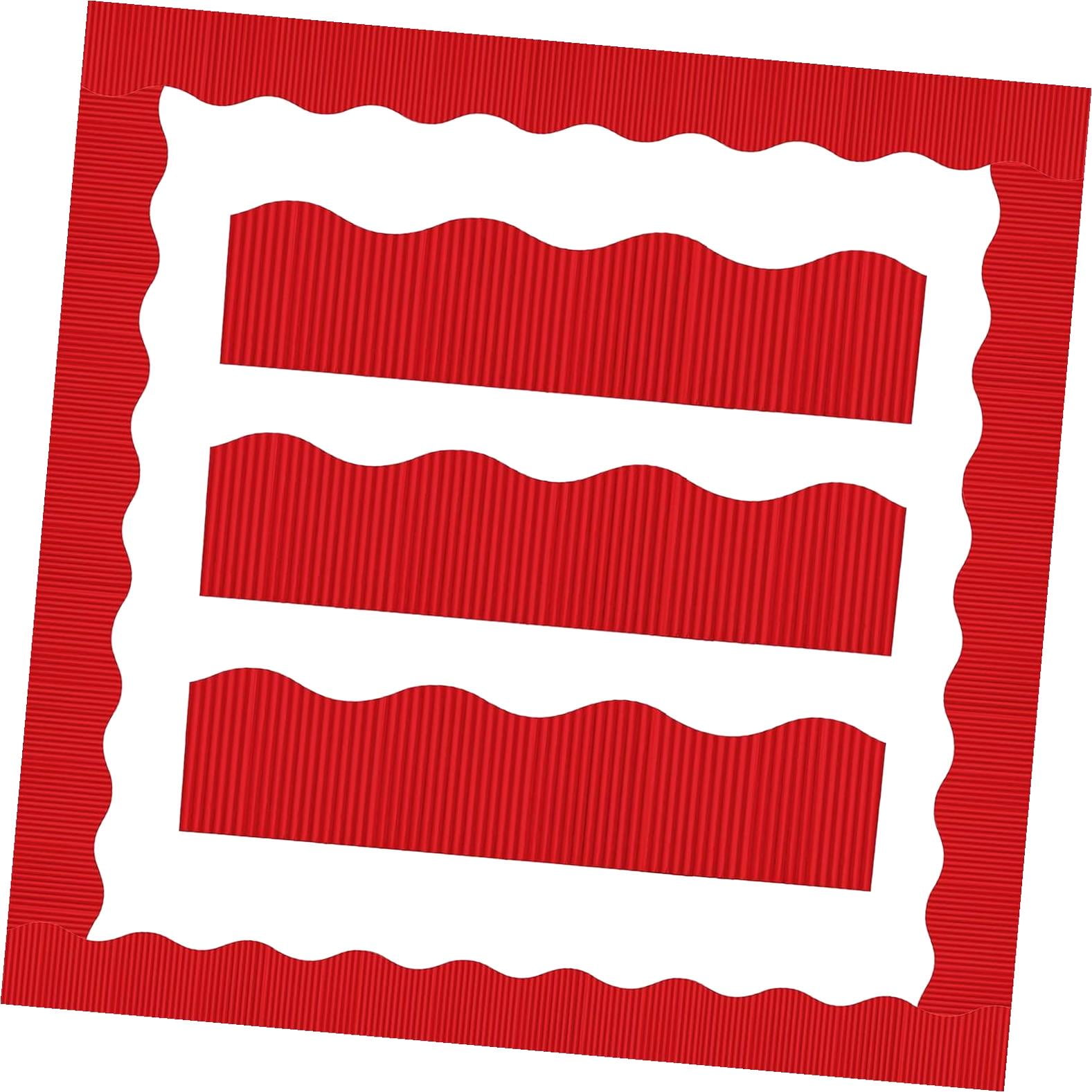 Highcool Summer Bulletin Board Decoration, Decorative Ribbed Borders ...