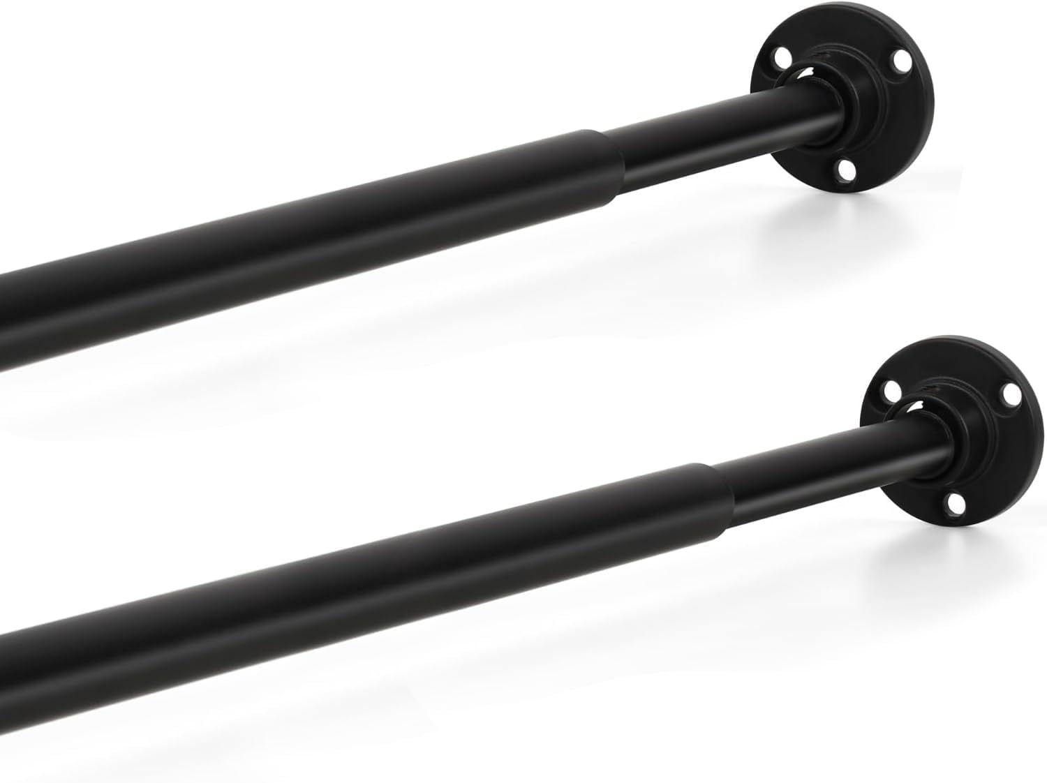 Highcool TYRON Small Thin Closet Rods for Hanging Clothes, 1/2 ...