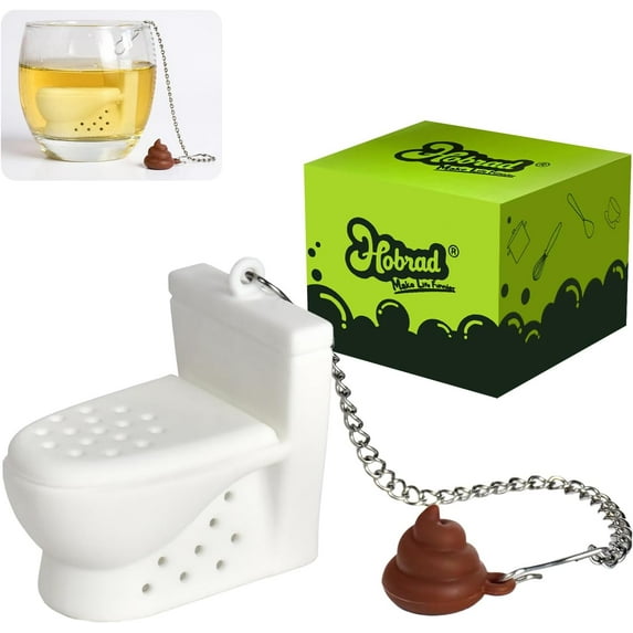 Highcool Tea Infuser For Loose Tea Toilet Shaped Tea Strainer Kitchen ...