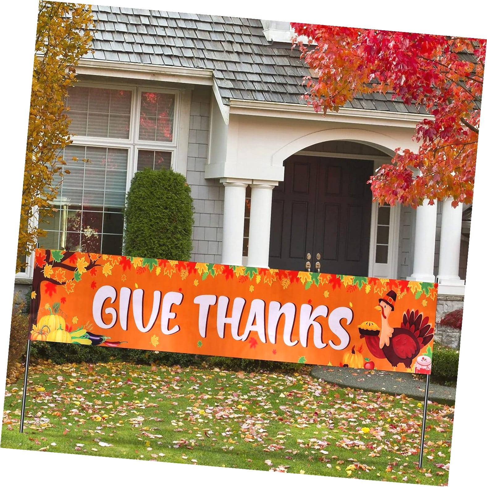 Highcool Thanksgiving Decorations 9.8 1.6FT Large Thanksgiving Yard ...