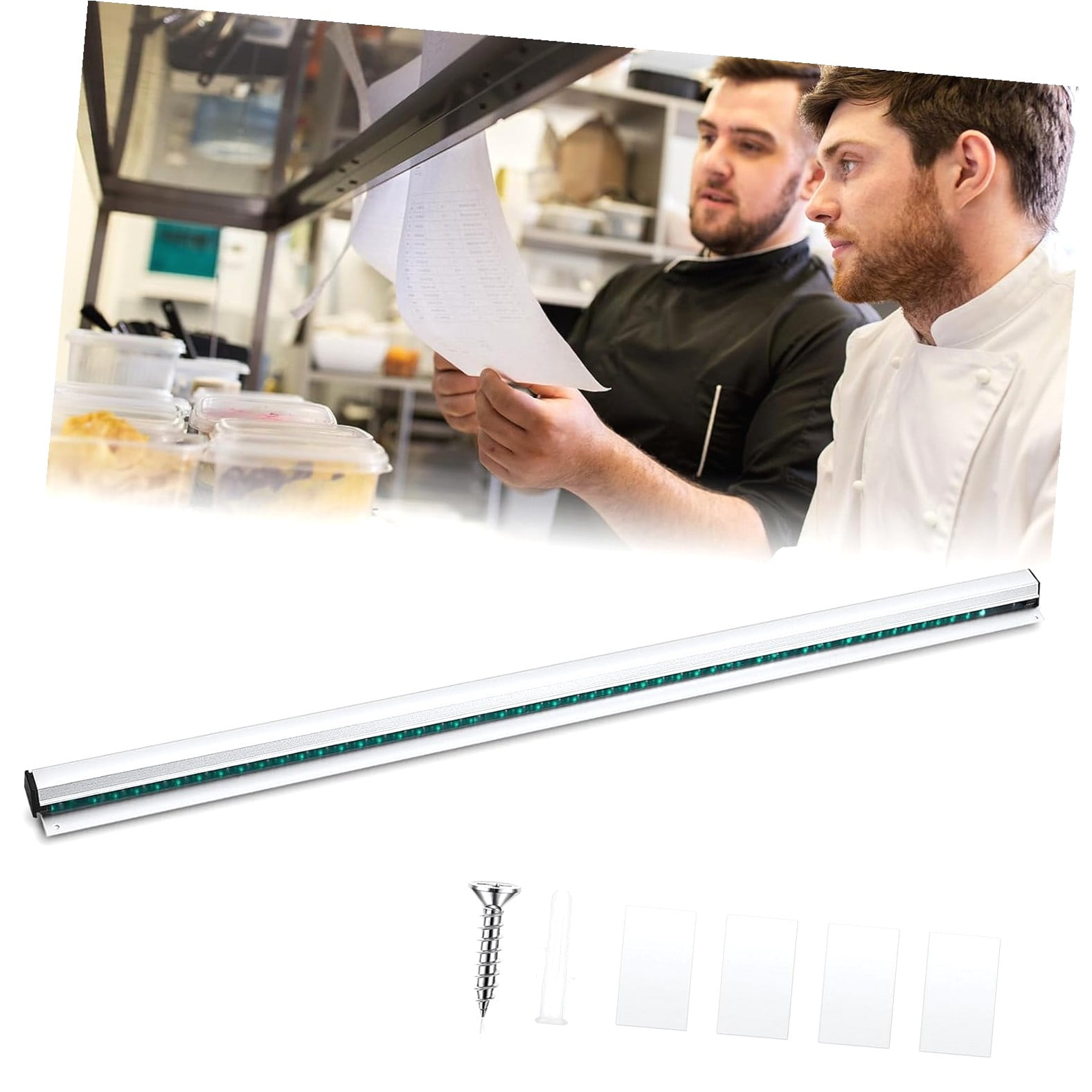 Highcool Ticket Holder for Restaurants 36/48/60" Ticket Check Rack ...