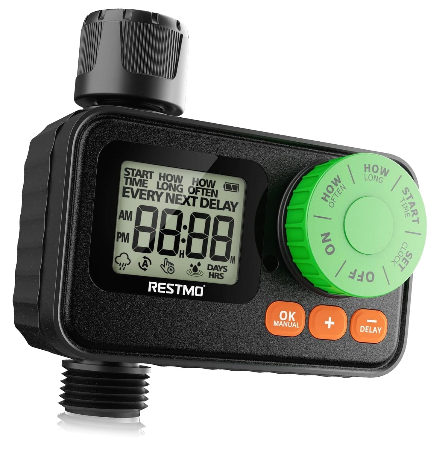 Highcool Timer, Programmable Water Timer for Irrigation, Automatic ...