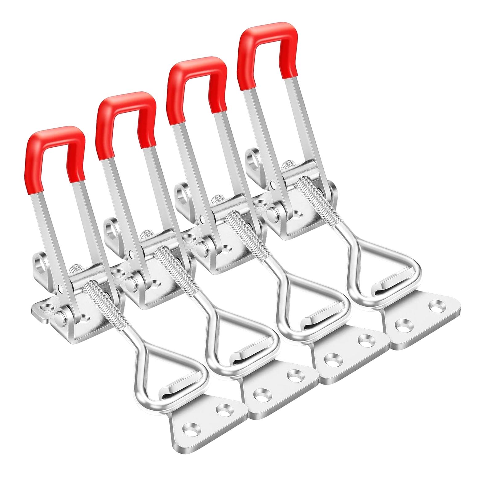 Highcool Toggle Clamp 4 Pack, Adjustable Latches 4003 Style, 1400Lbs ...