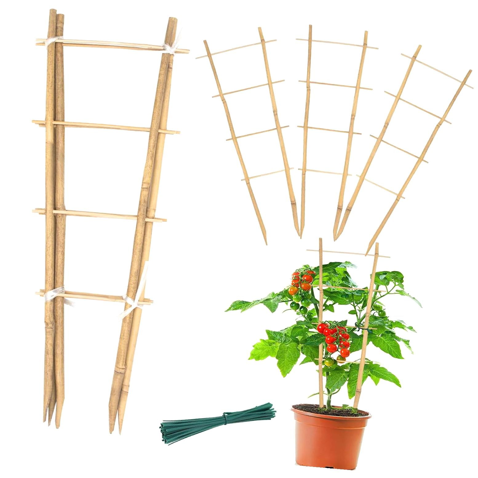 Highcool Trellis 16" Ladder Vertical Gardening Plant Trellis for ...