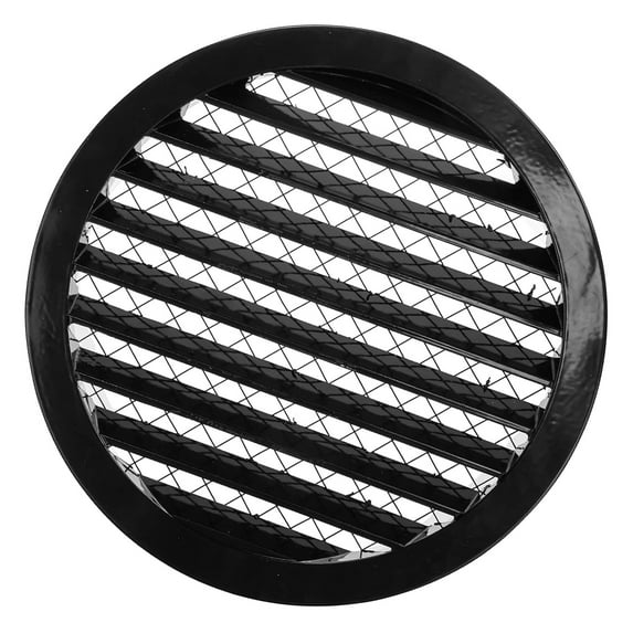 Highcool Vent 10 Inch Soffit Vent Cover Round Air Vent Louver Grill ...