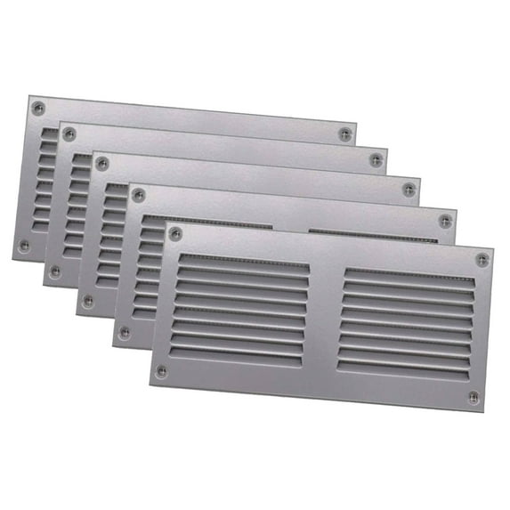 Highcool Vent 8'' 4'' Inch (Overall Dimensions) Set of 5 Air Vent Duct ...
