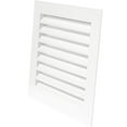 Highcool Vent 8" 8" Inch White Square Soffit Vent Cover Air Vent Louver ...