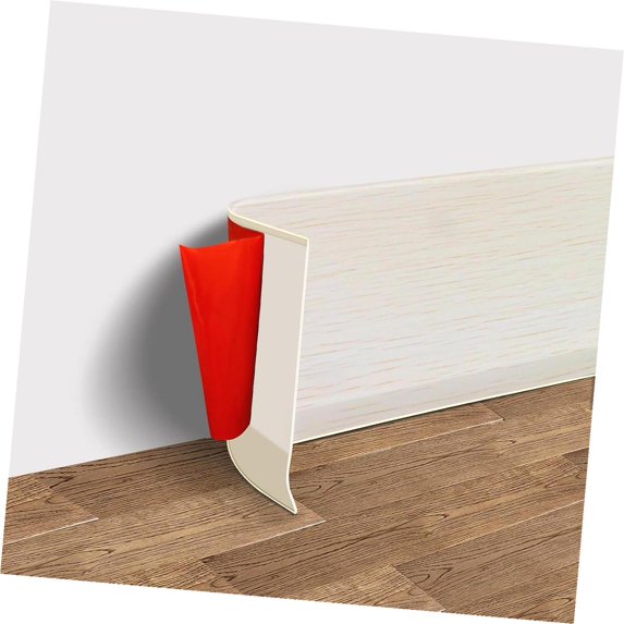 Highcool Vinyl Wall Base Baseboard 4 Inch Flexible Rubber Wall Base and ...