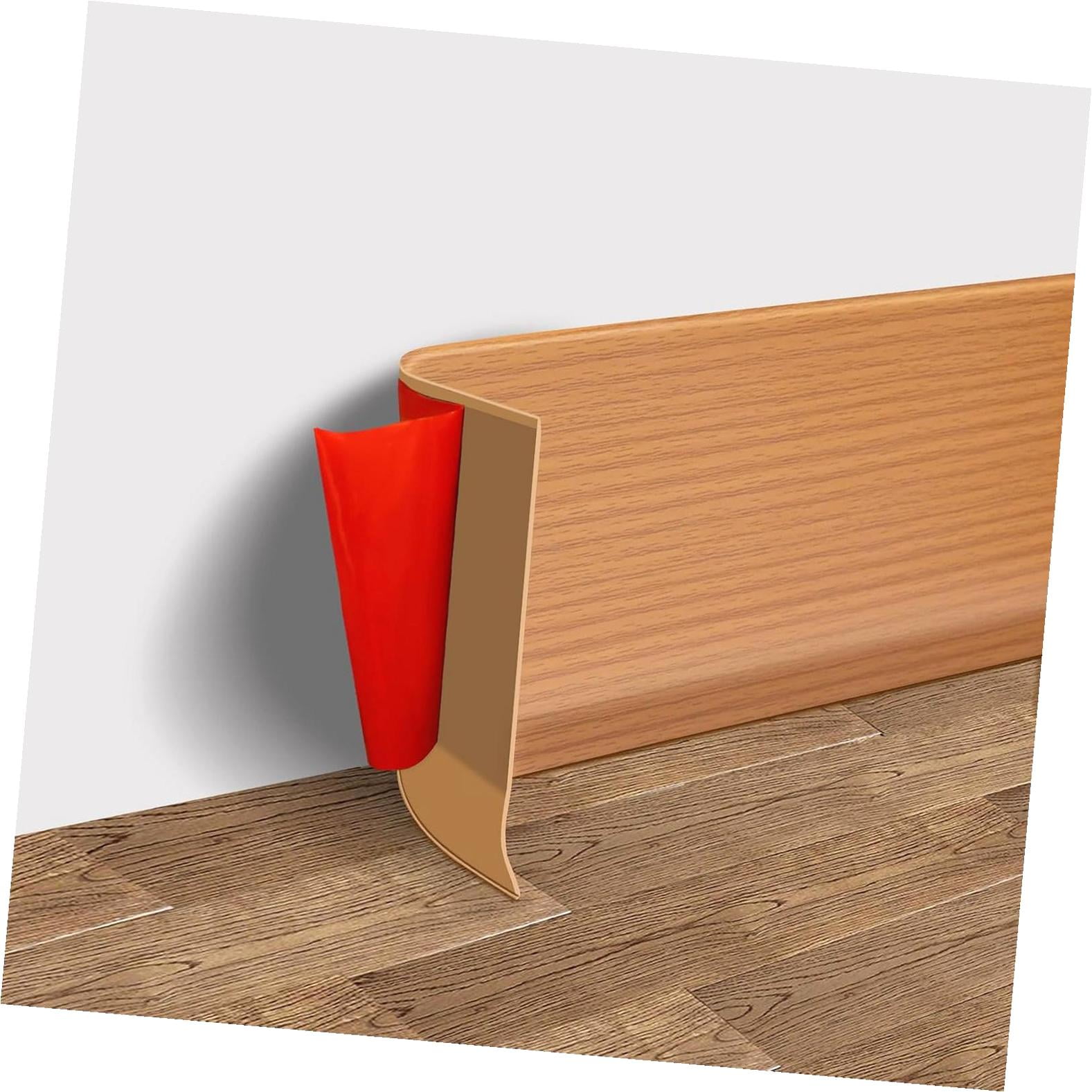Highcool Vinyl Wall Baseboard Molding 6" Flexible Rubber Trim with ...