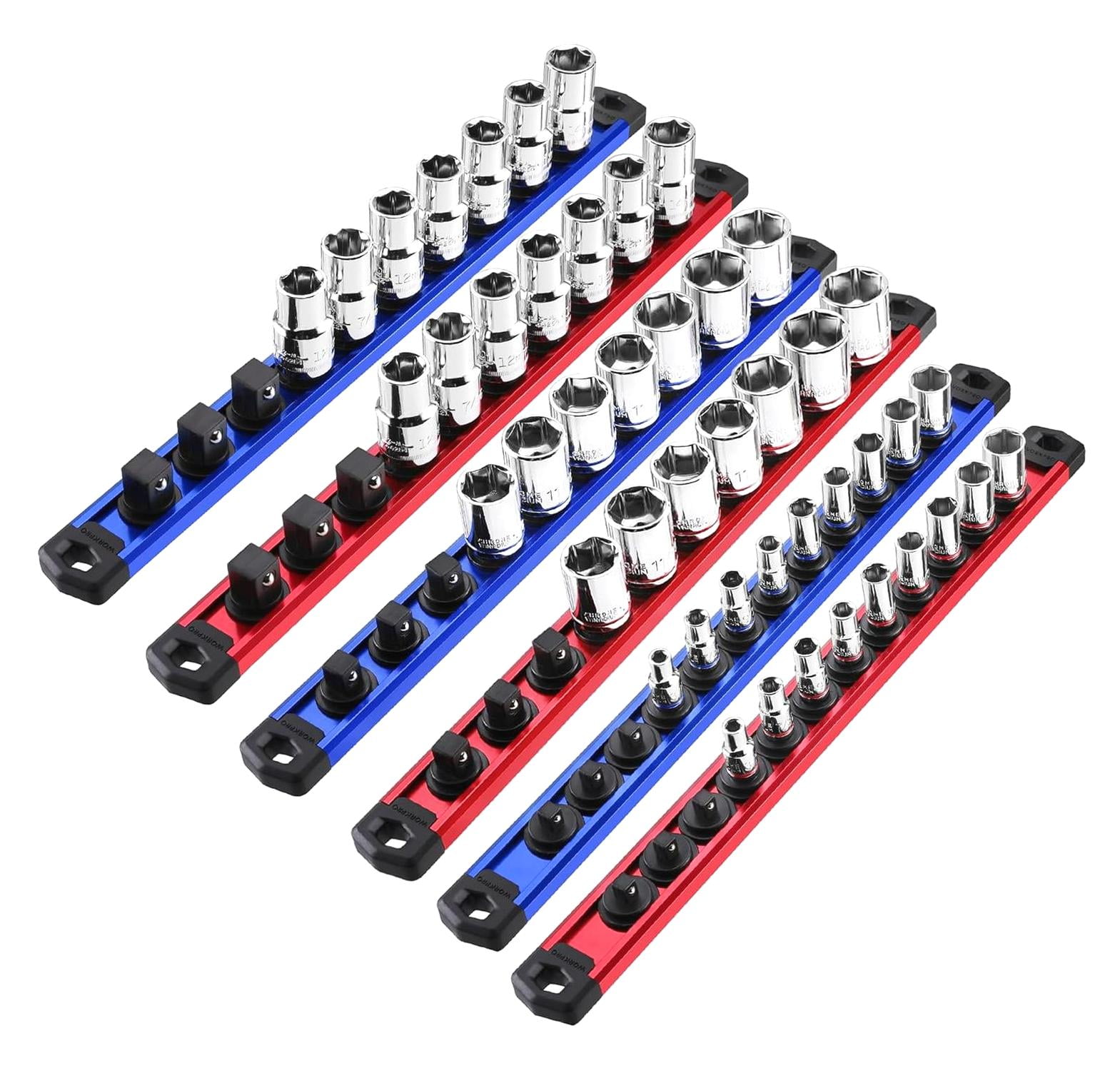 Highcool WORK Magnet Soet Organizer - 6-Piece Aluminum Alloy Soet Rail ...